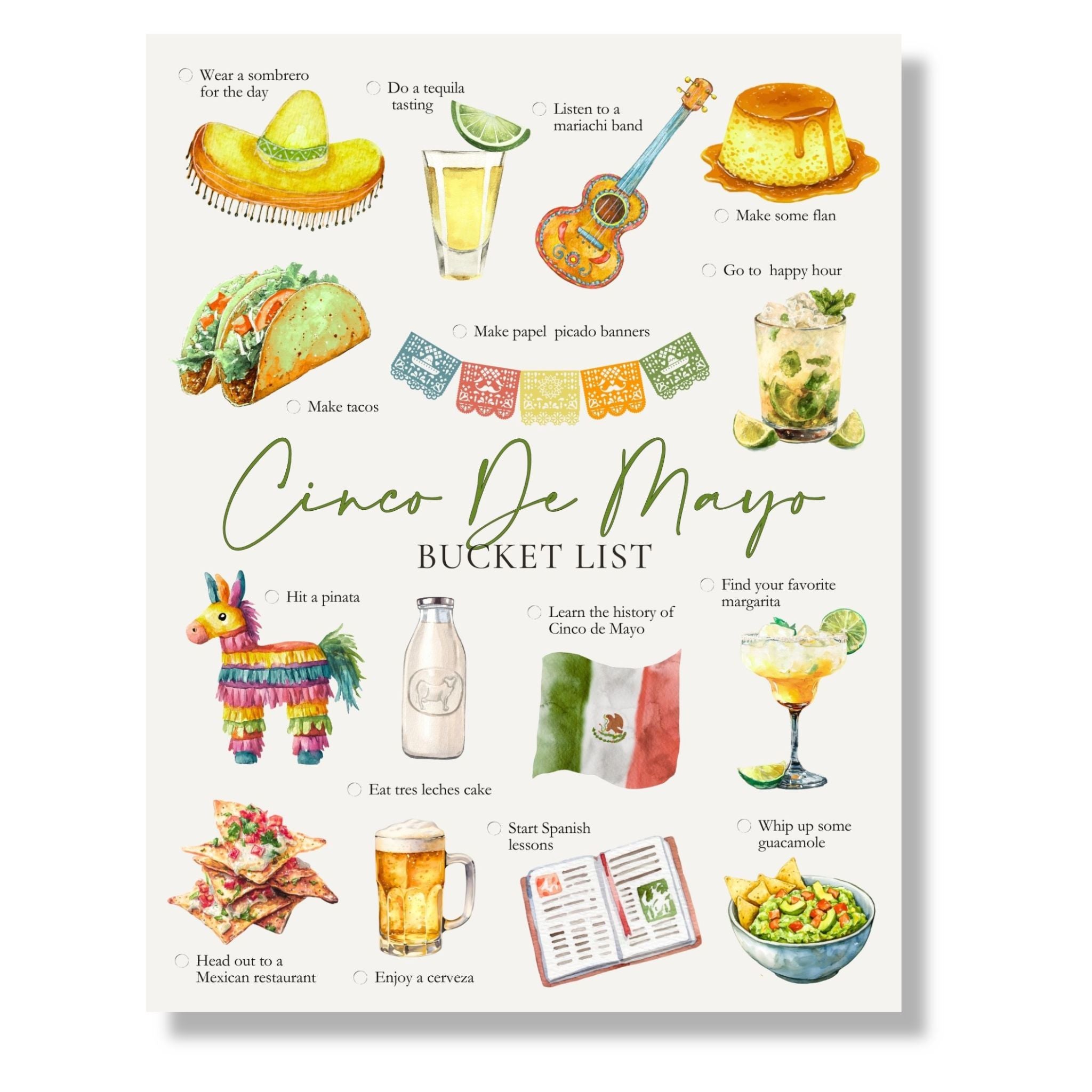Cinco De Mayo Bucket List – buck & co.